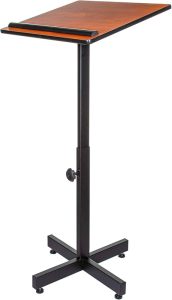 Adjustable Lectern Stand: Enhance Your Presentation Comfort - Oratory Club